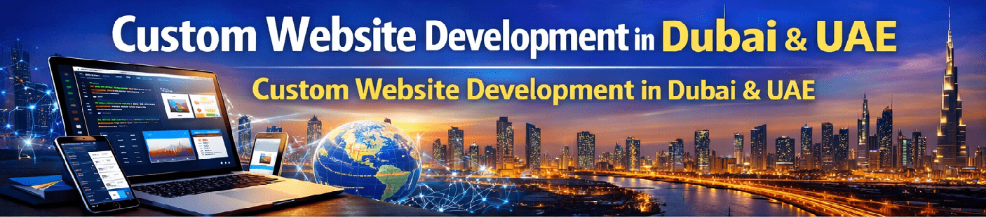 Custom Website Development In Dubai | Quanta Software Solutions UAE